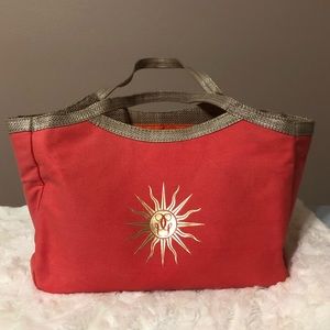 GUERLAIN | Bags | Guerlain Coral Totebeach Bag | Poshmark